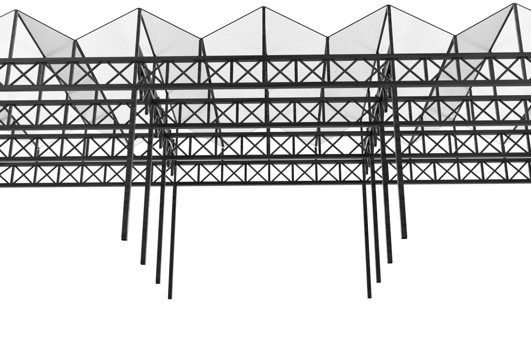 3D Model Car Parking Structure 3D Model - TurboSquid 2335172