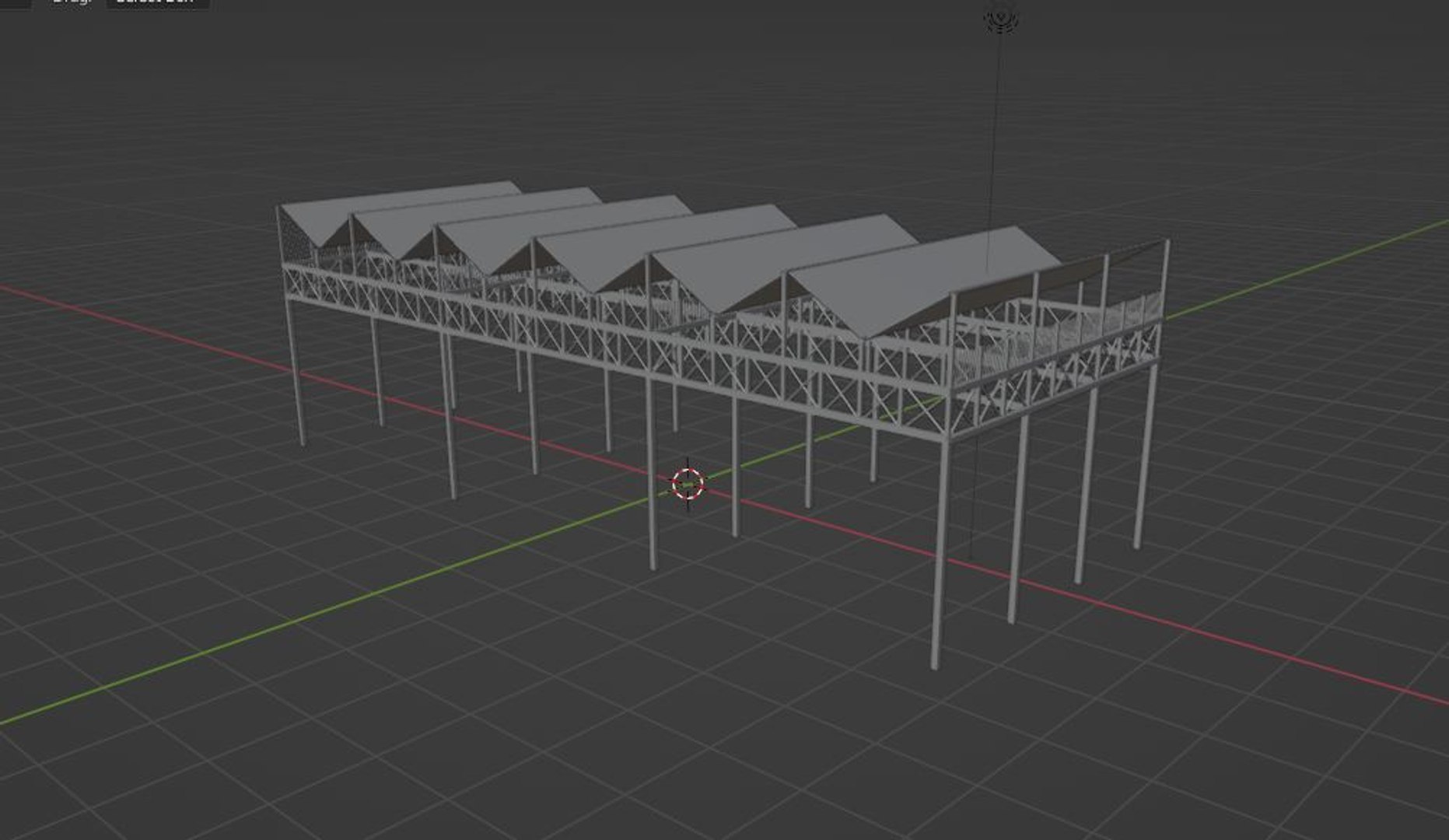 3D Model Car Parking Structure 3D Model - TurboSquid 2335172