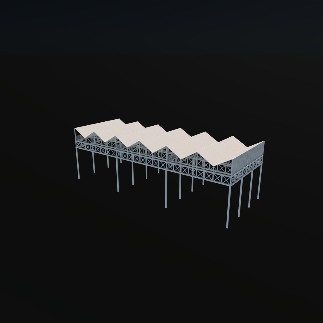 3D Model Car Parking Structure 3D Model - TurboSquid 2335172