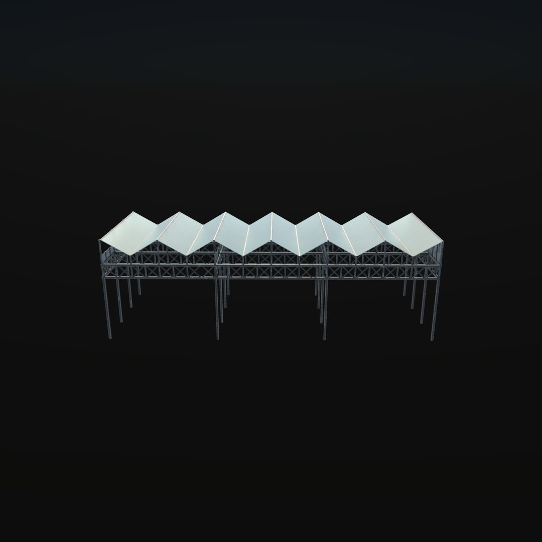 3D Model Car Parking Structure 3D Model - TurboSquid 2335172