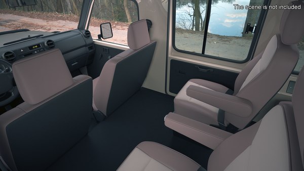 modelo 3d Toyota Land Cruiser Safari Beige con equipamiento impecable ...