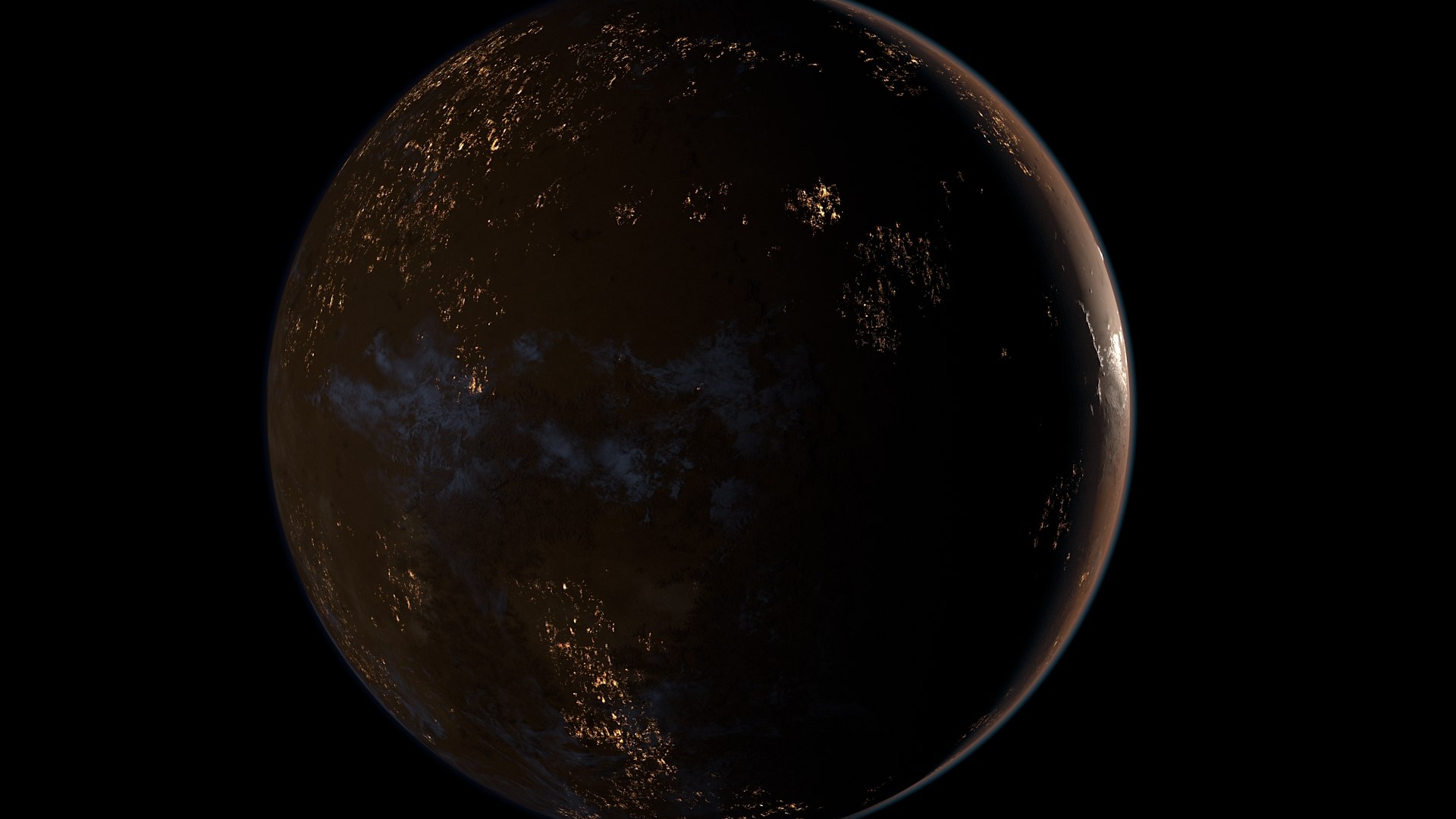 Alien Planet 1 3D Model - TurboSquid 1734311
