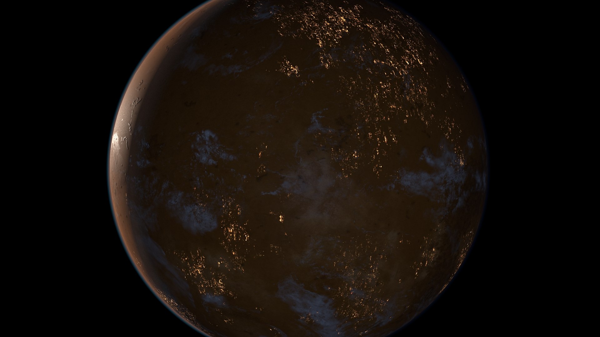 Alien Planet 1 3D Model - TurboSquid 1734311