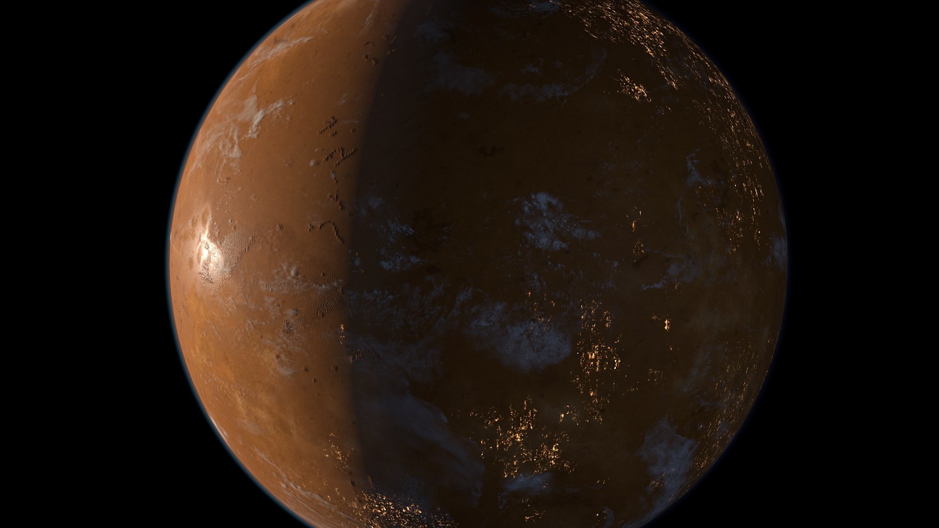 Alien Planet 1 3D Model - TurboSquid 1734311