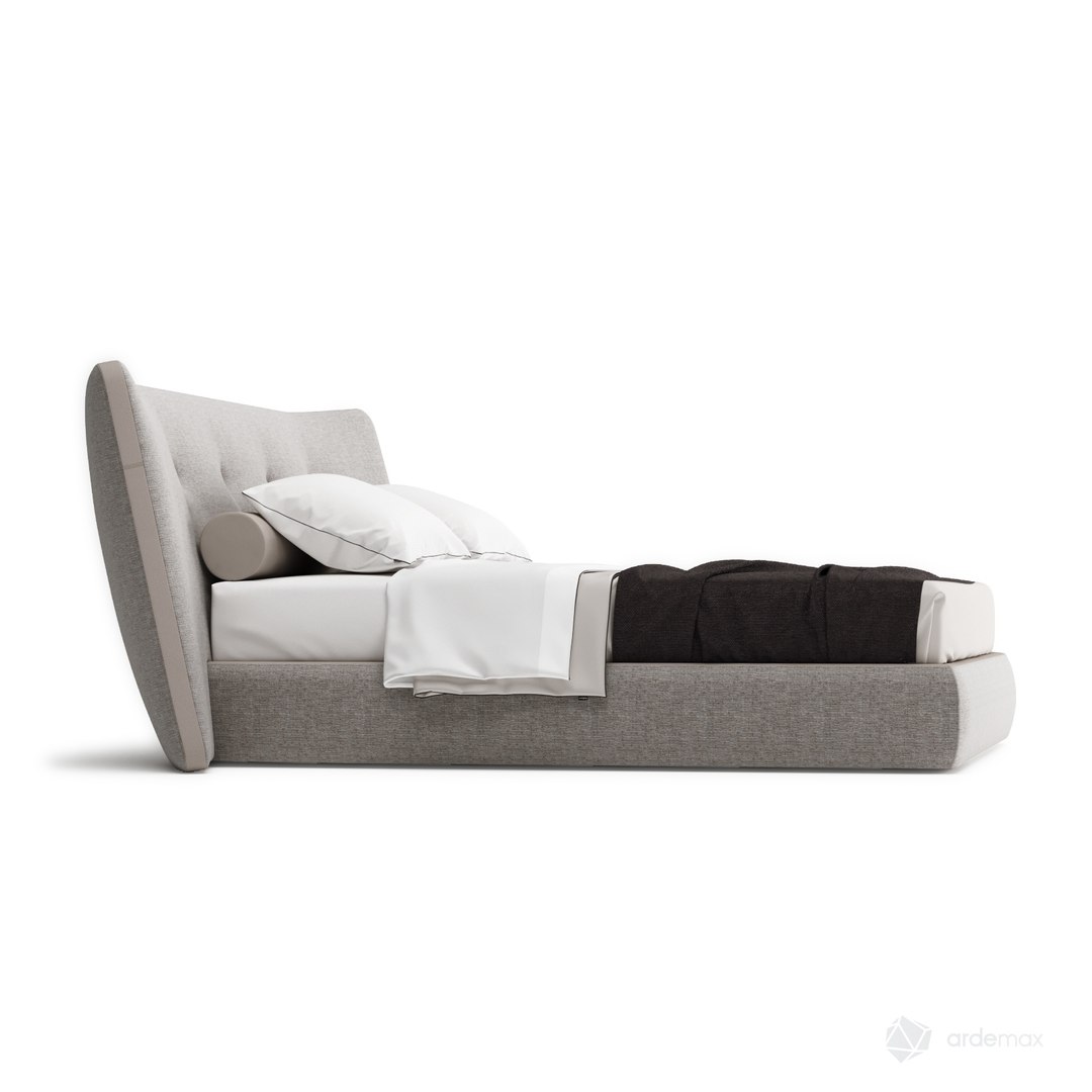 Poliform Rever Bed 3D Model - TurboSquid 1580255