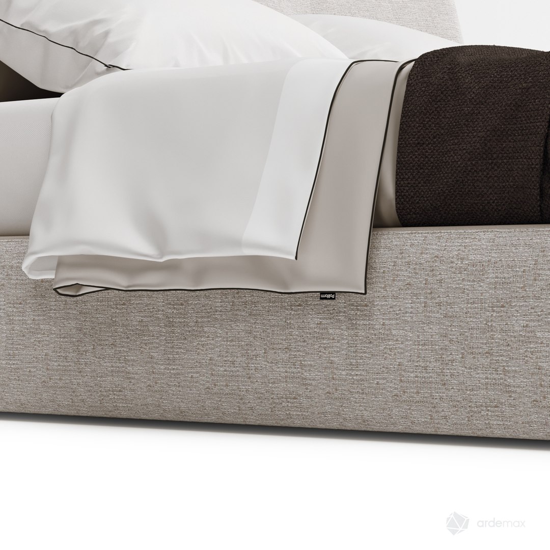 Poliform Rever Bed 3D Model - TurboSquid 1580255