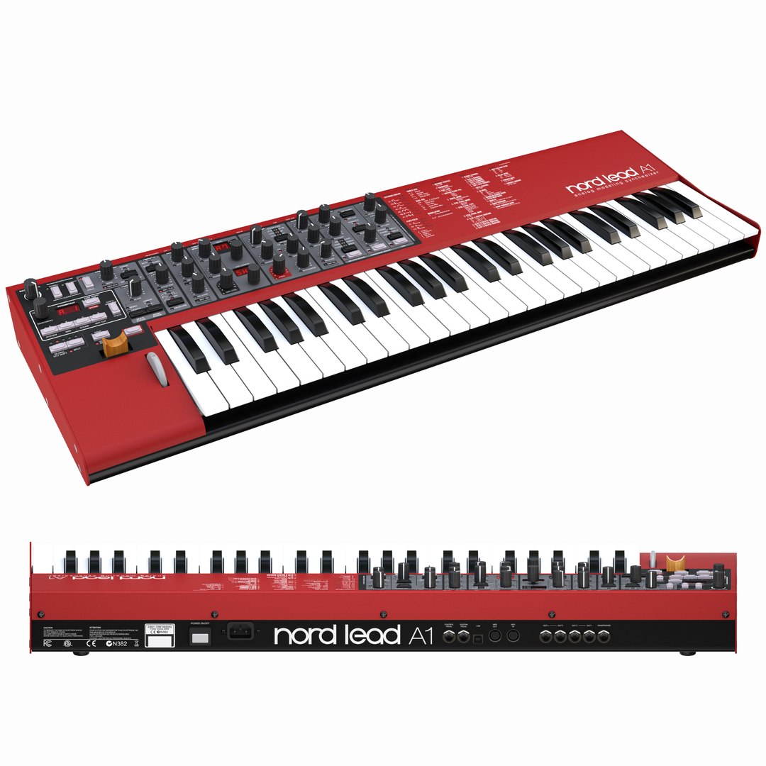 Synthesizer - Clavia Nord Lead A1 3D Model - TurboSquid 2149049