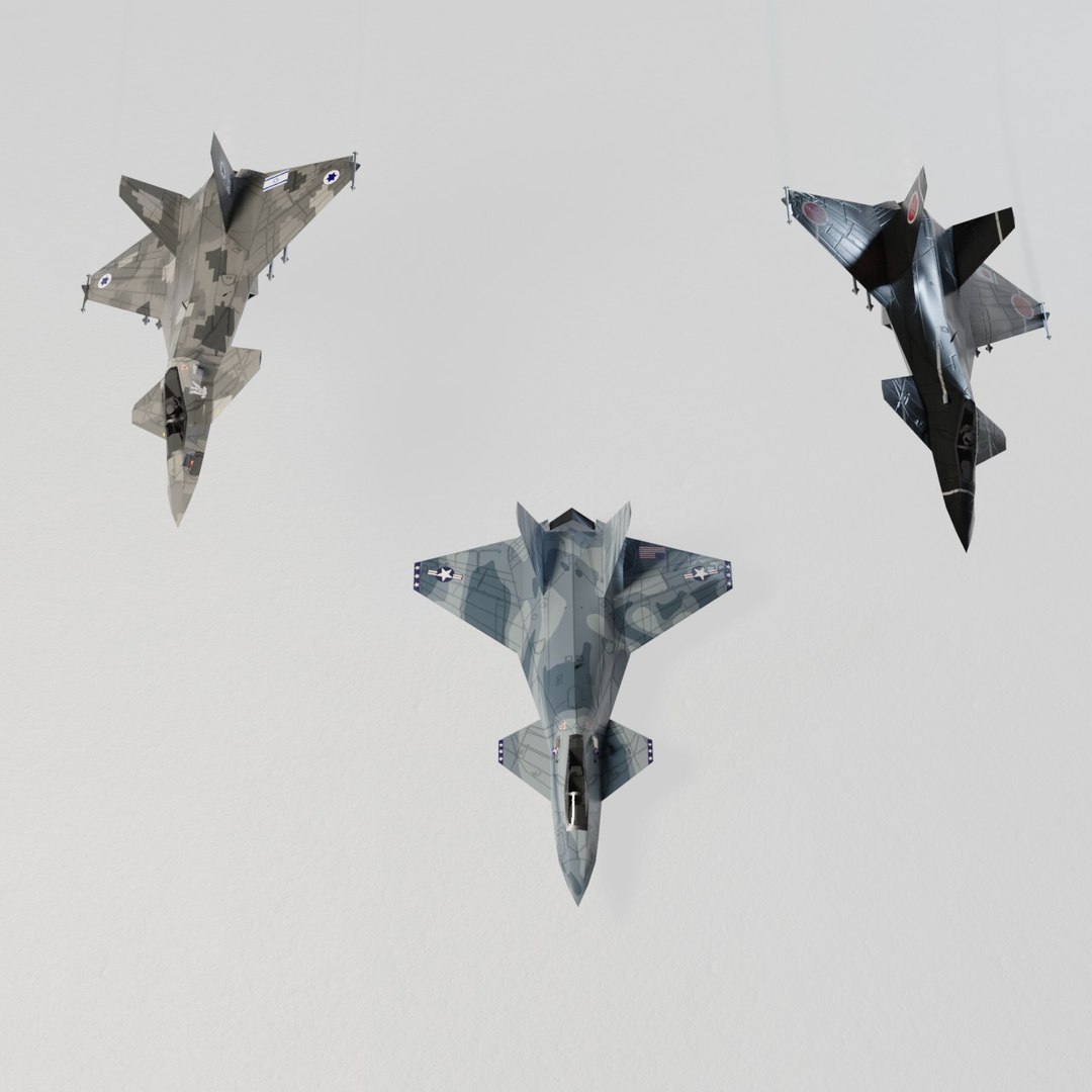 Skunk F-33 Lancer lowpoly concept jet fighter 3D model - TurboSquid 1815734