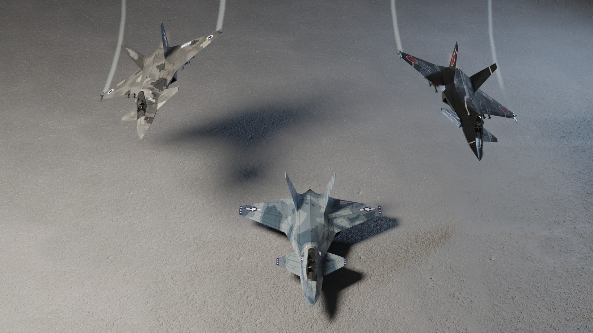 Skunk F-33 Lancer lowpoly concept jet fighter 3D model - TurboSquid 1815734