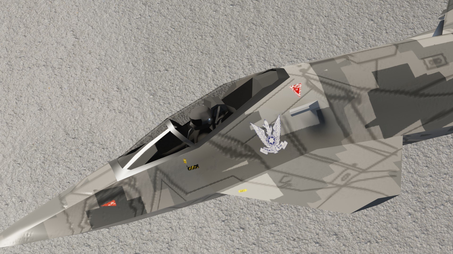 Skunk F-33 Lancer lowpoly concept jet fighter 3D model - TurboSquid 1815734