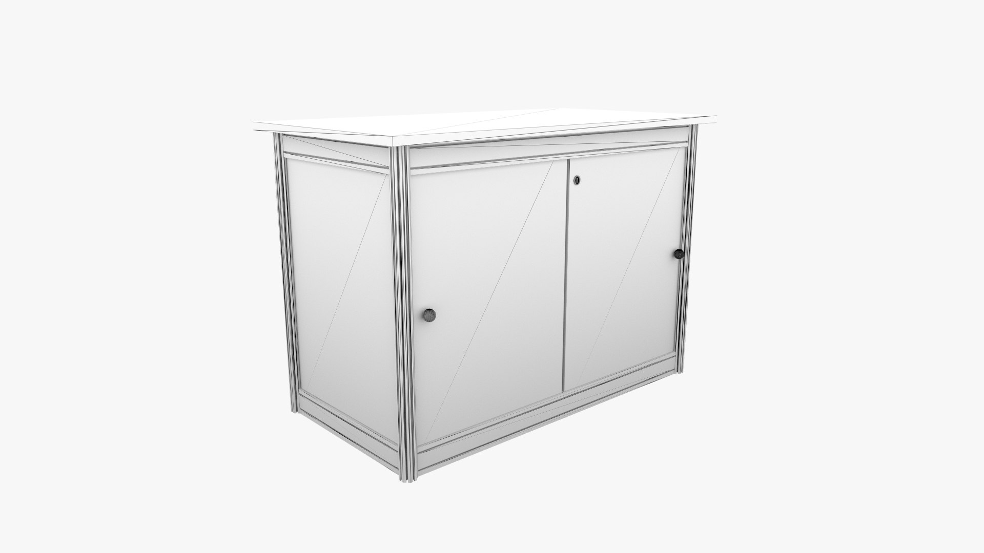 3D Octanorm Lockable Counter Model - TurboSquid 2149783