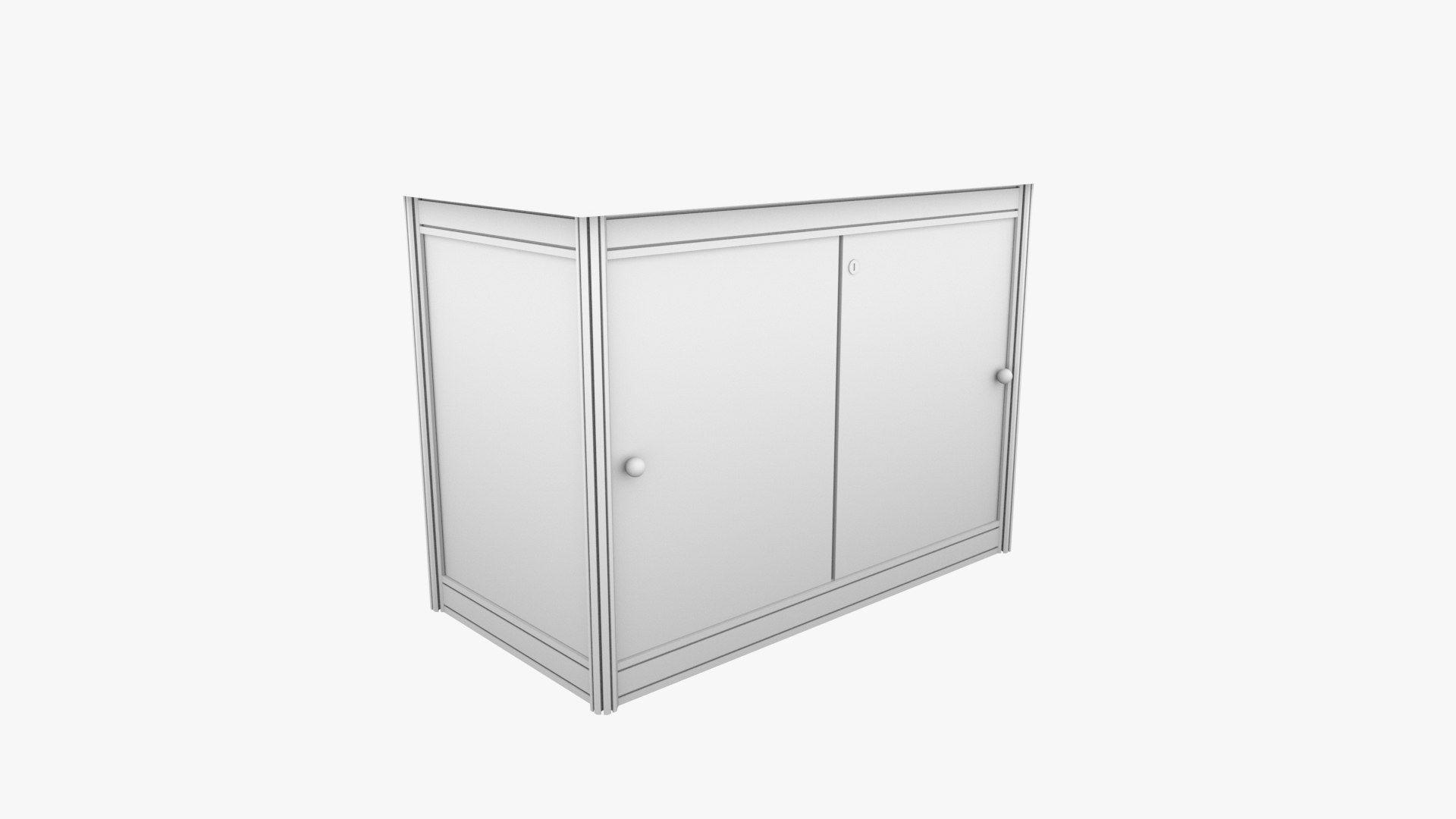 3D Octanorm Lockable Counter Model - TurboSquid 2149783