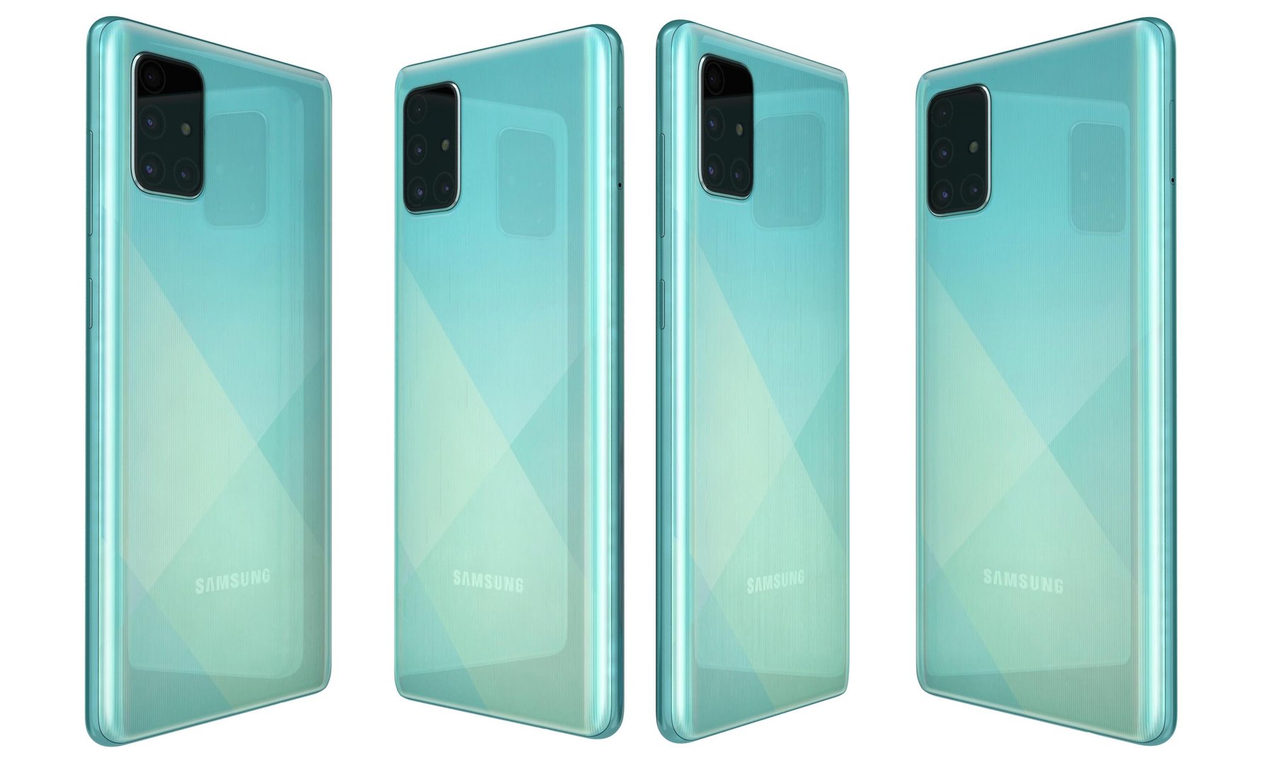 Samsung Galaxy A71 Colors 3D Model - TurboSquid 1489819