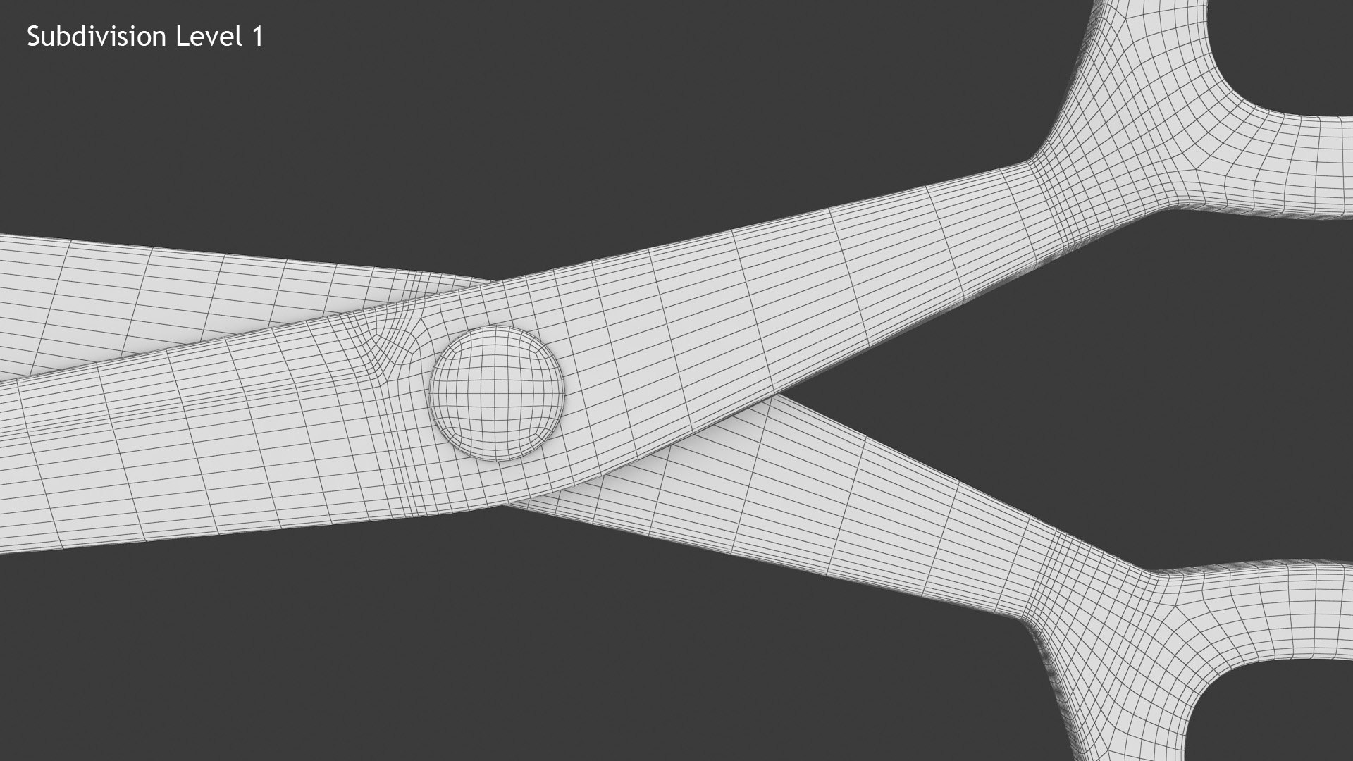 Chrome Scissors 3D Model - TurboSquid 1731448