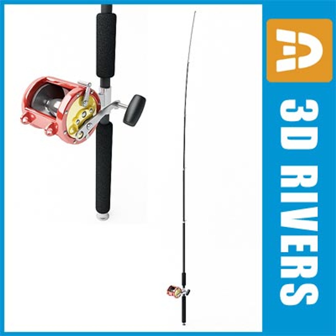 Fishing Rod 3d Model