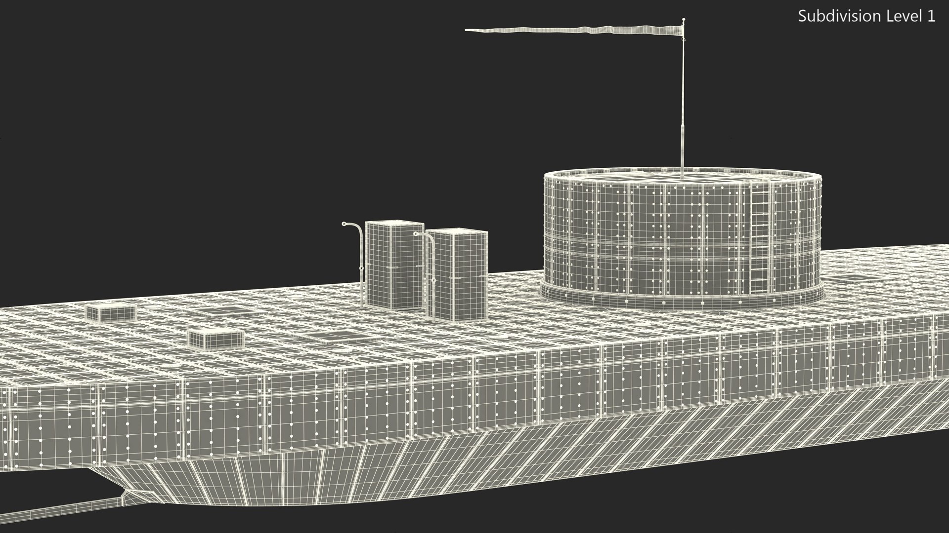 US Ironclad Warship Monitor Old 3D Model - TurboSquid 2215096