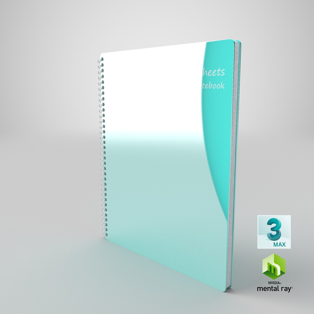 3D Note Book - TurboSquid 1972216