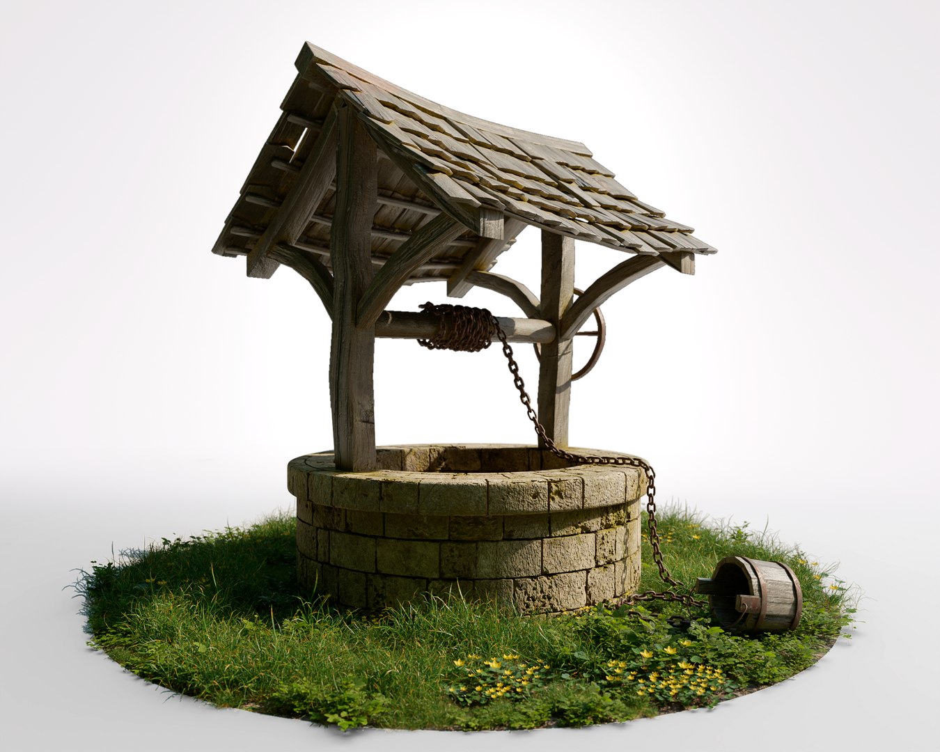 Water Well 3D Model - TurboSquid 1878094