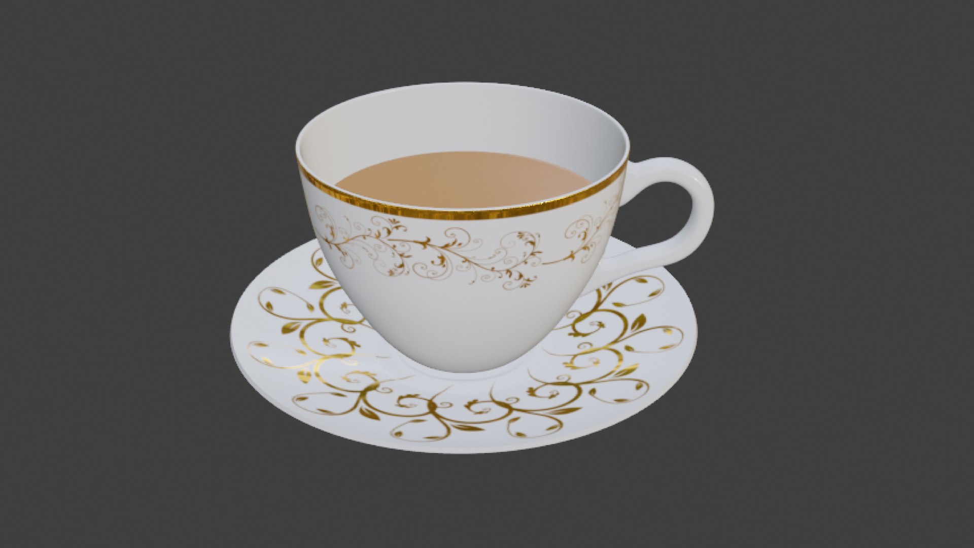 Tea Cup 3D Model - TurboSquid 2154035