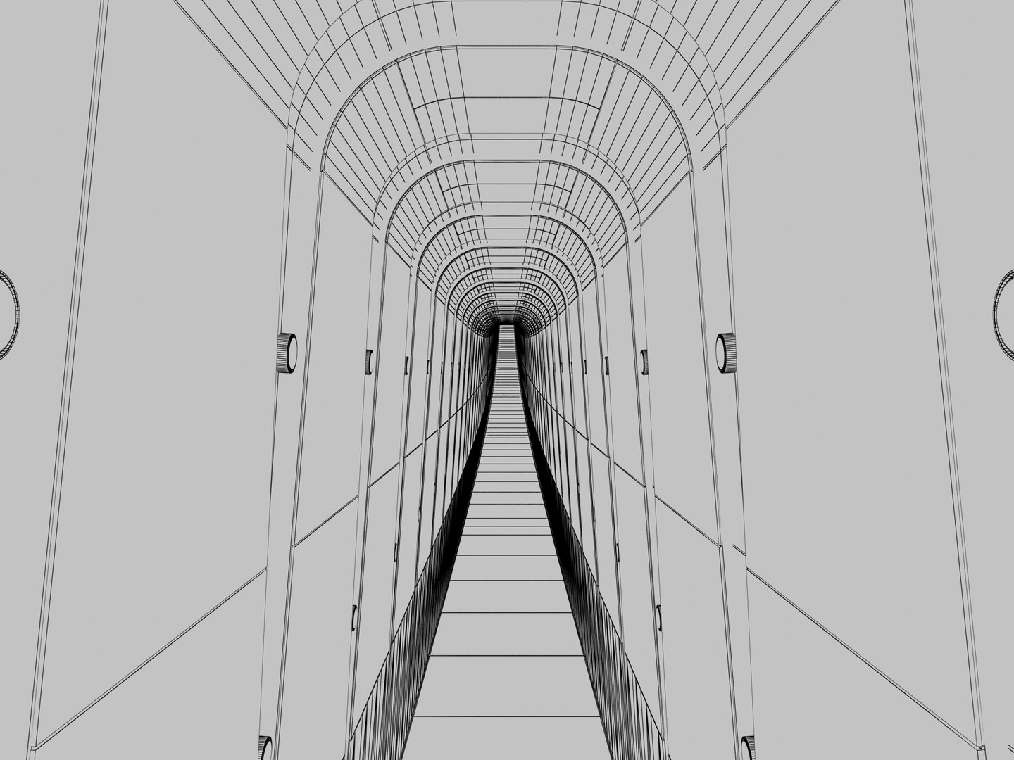 Corridor Realistic 3D Model - TurboSquid 1420145