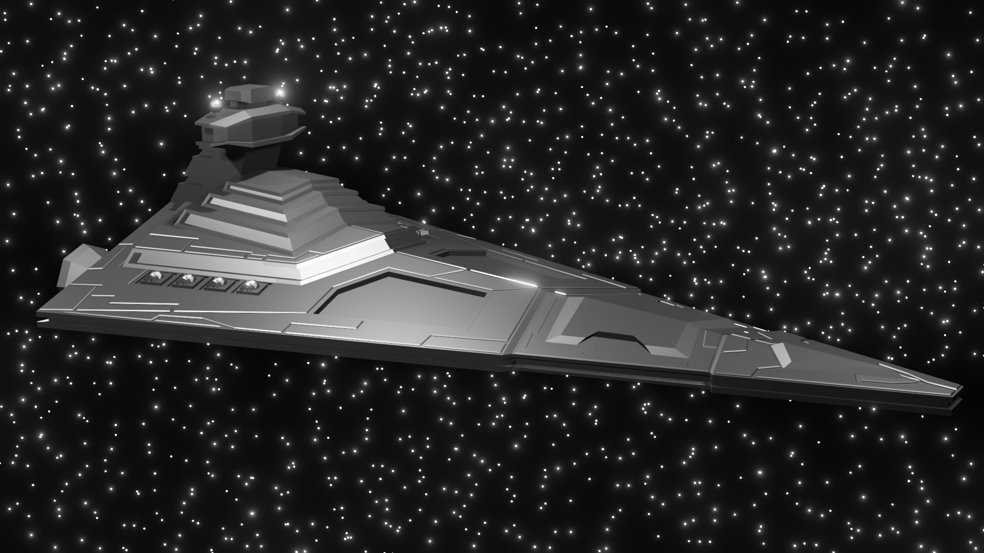 3D Star Destroyer - TurboSquid 1565627