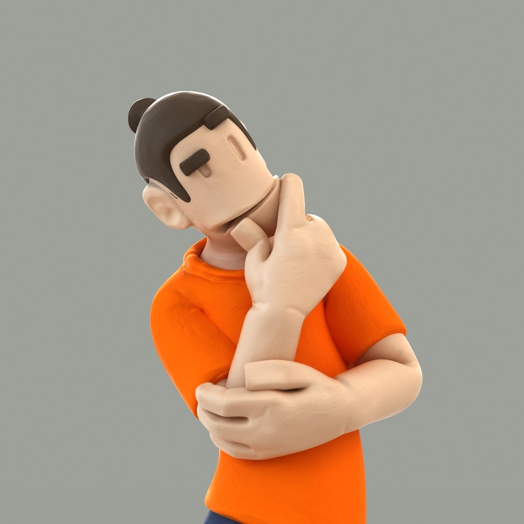 Max Clayman Cartoon Character