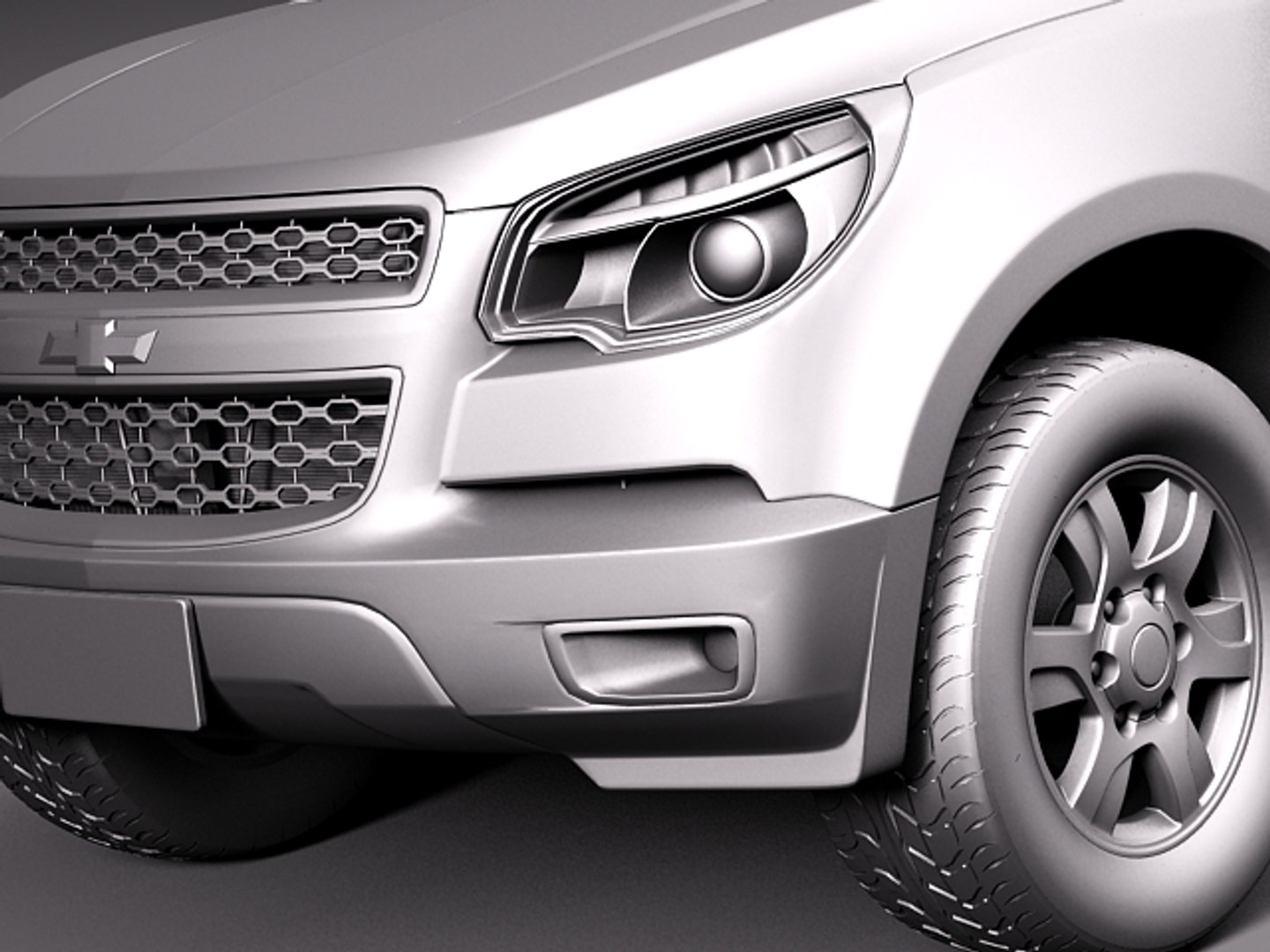 3d Model Chevrolet Colorado 2012 Pickup