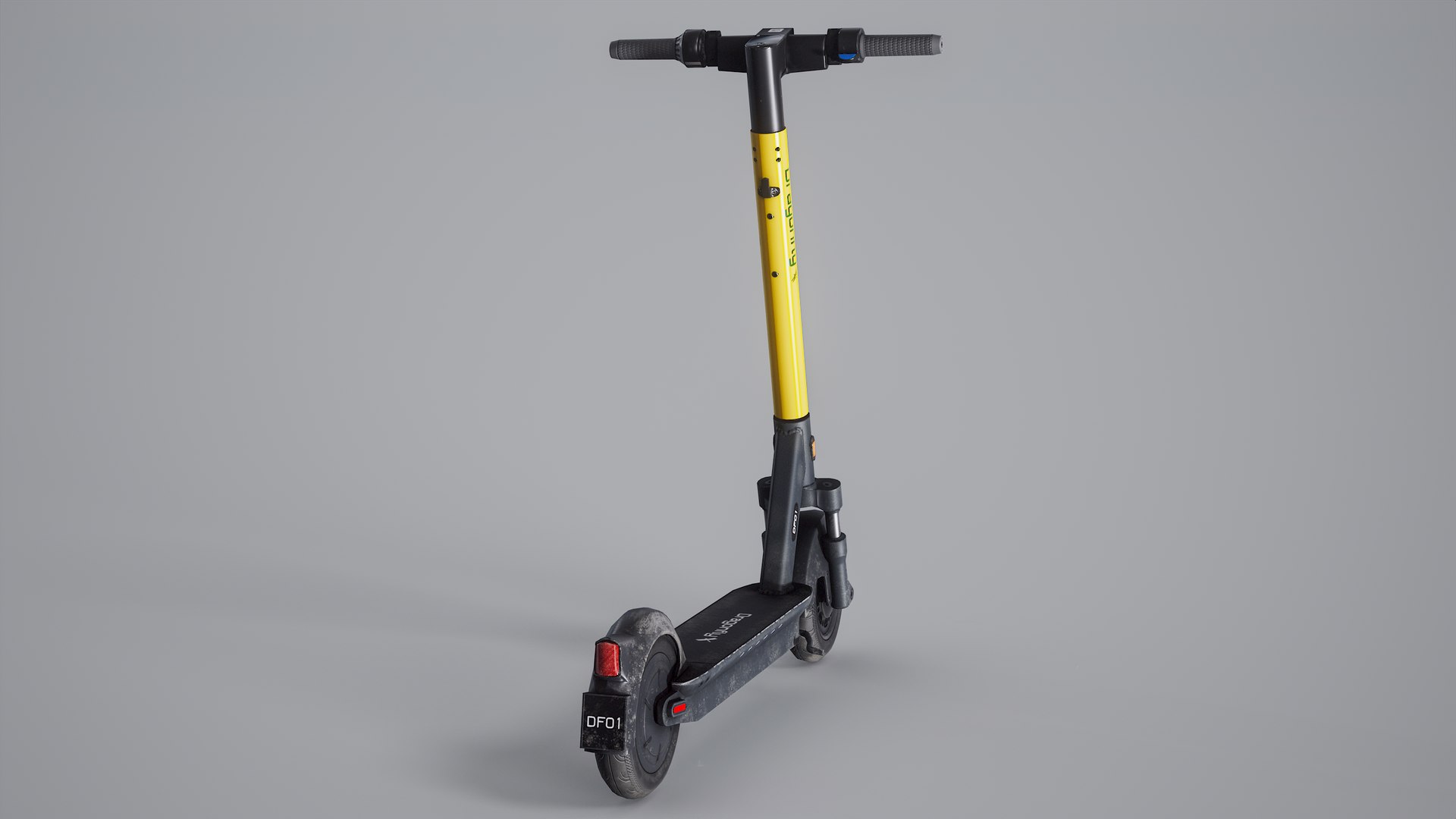 3D Animated City E-Scooter PBR - TurboSquid 2092238