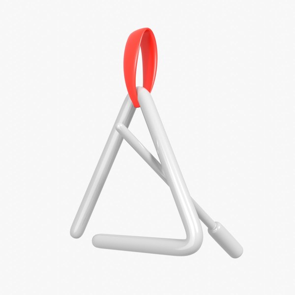 modelo 3d Triángulo Musical - TurboSquid 2250682