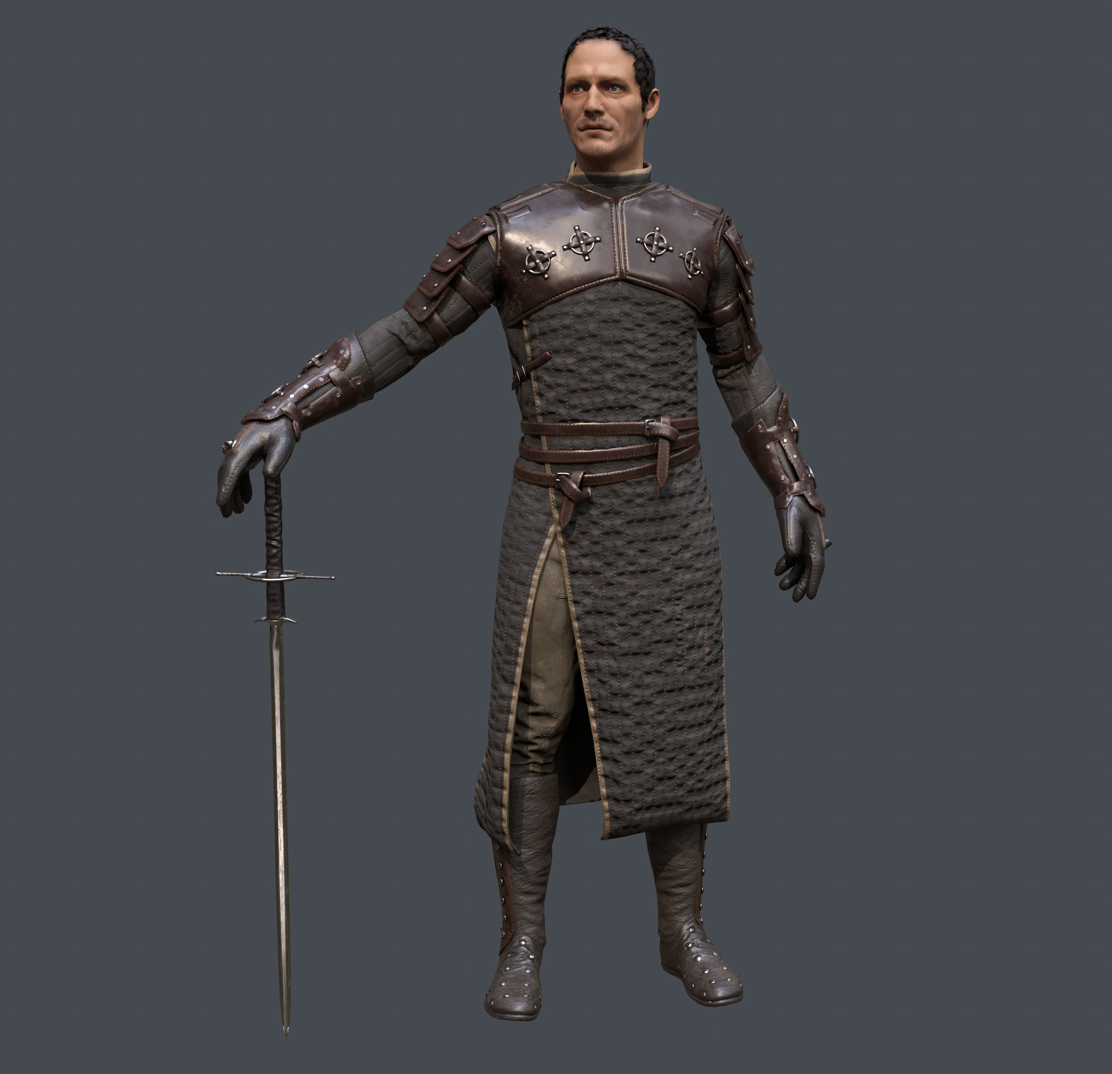 modèle 3D de Medieval Squire Warrior - TurboSquid 1681175