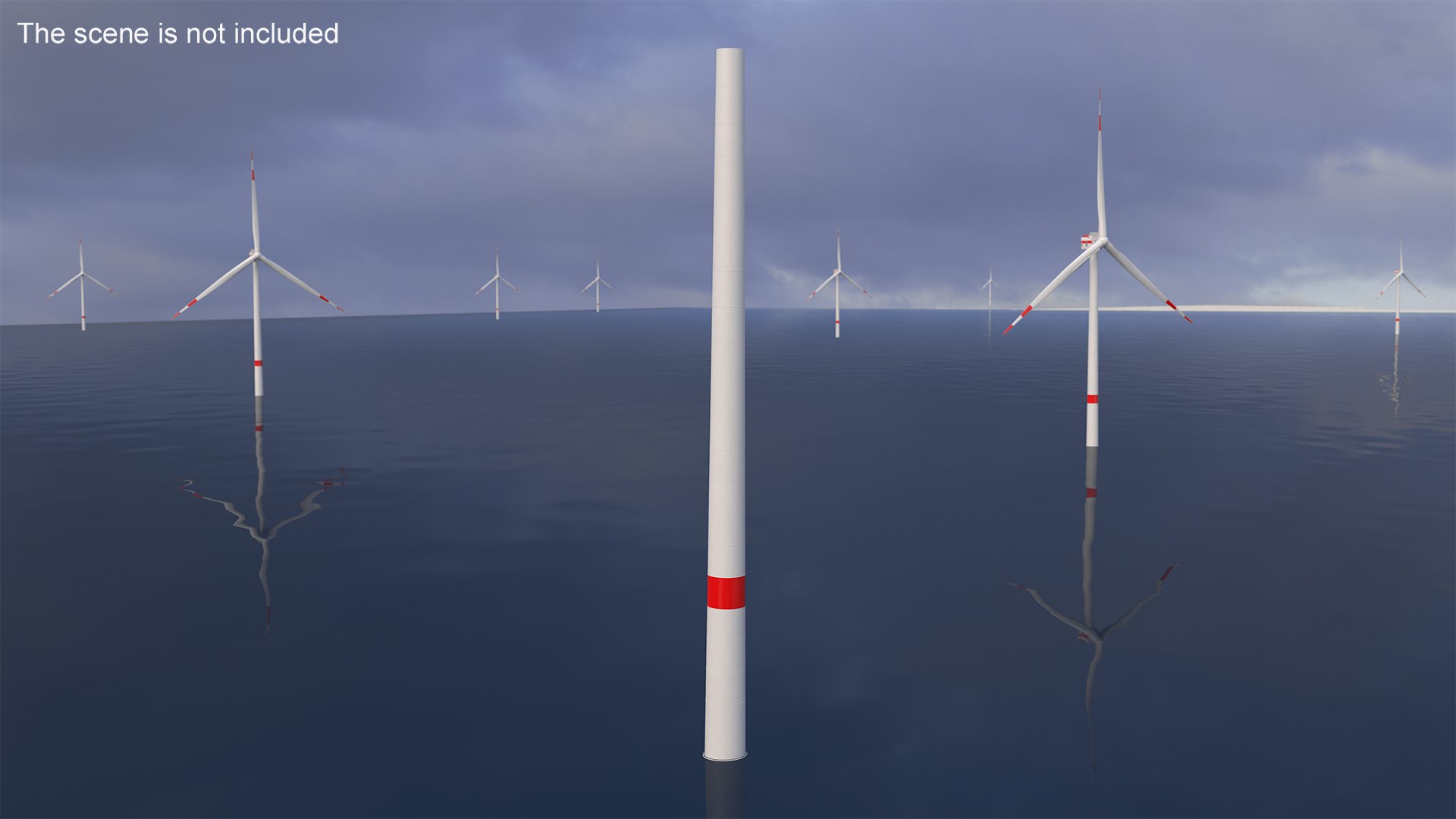 3D Wind Turbine Tower - TurboSquid 2217931