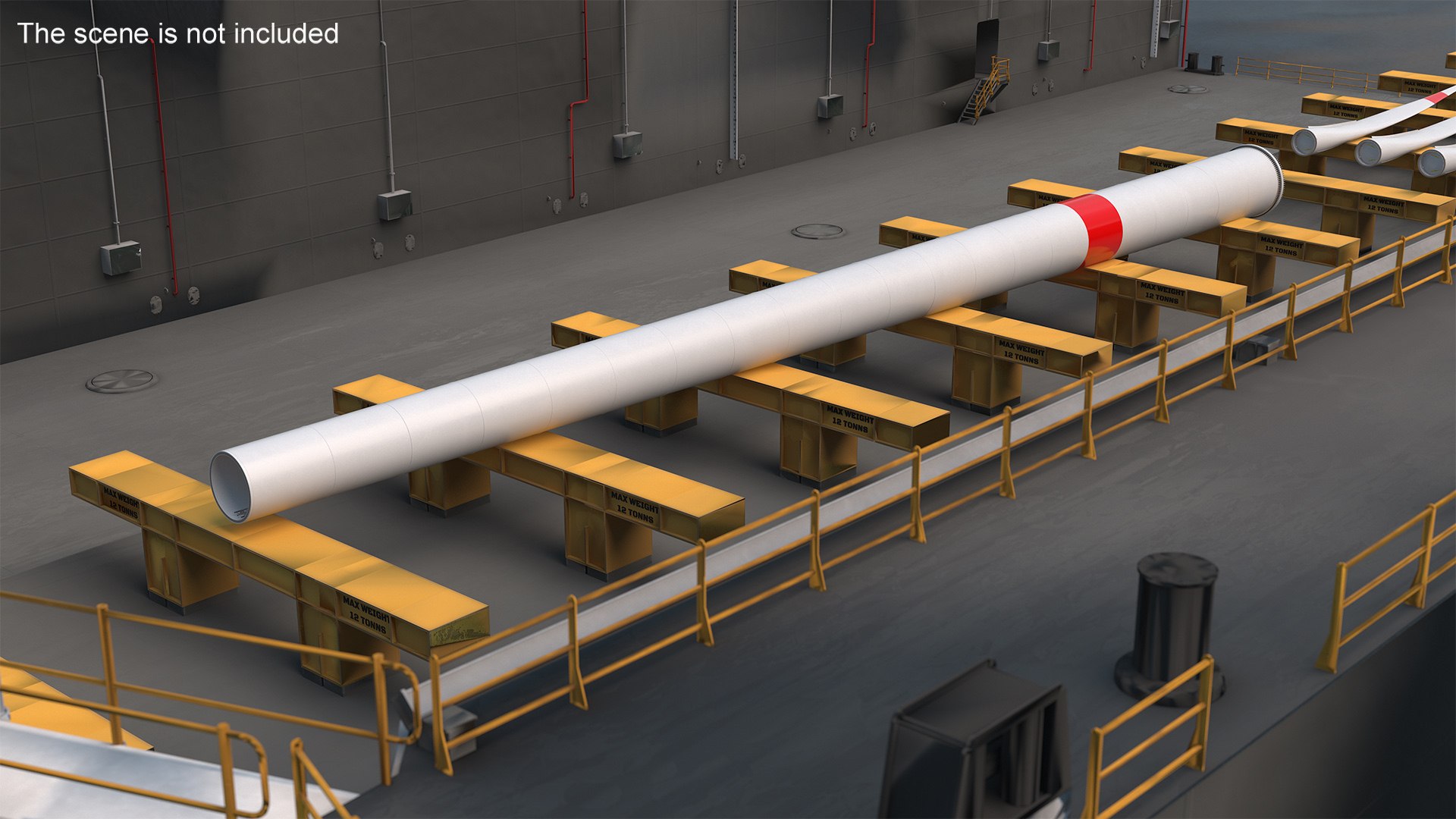 3D Wind Turbine Tower - TurboSquid 2217931