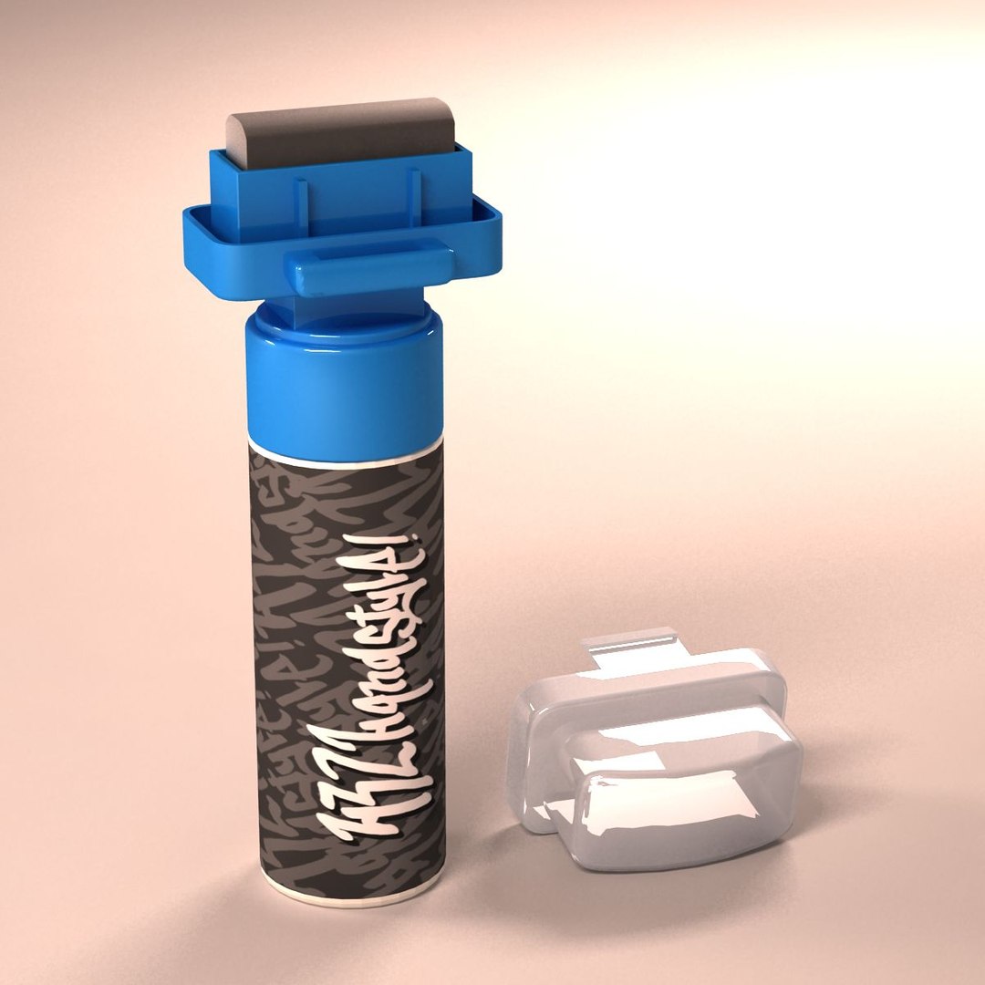 3d Graffiti Marker Model
