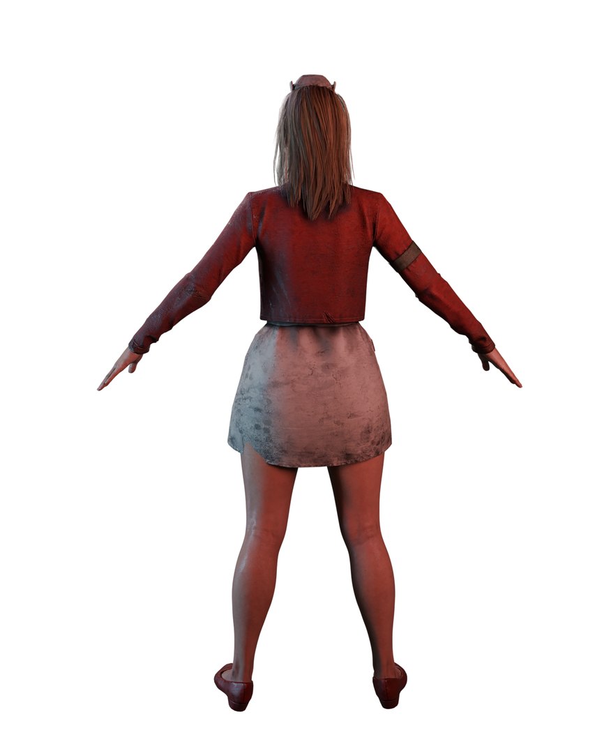 3D Model Nurse - TurboSquid 2459858