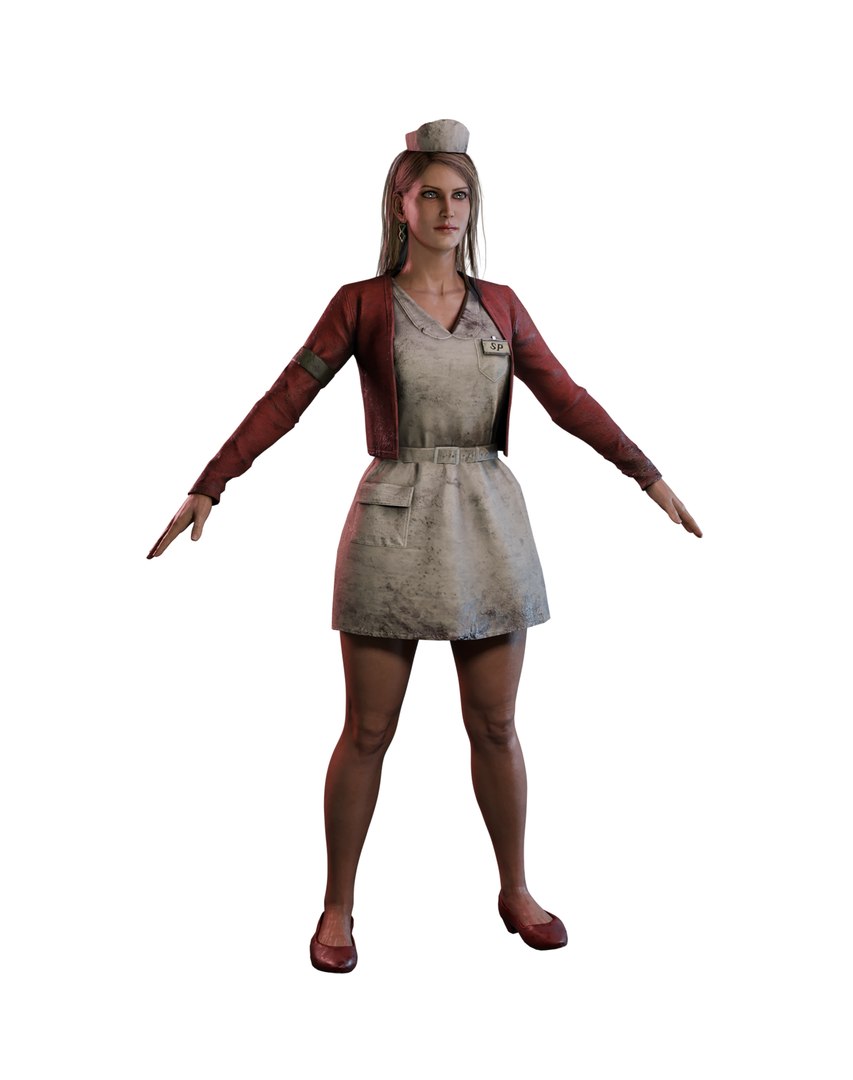 3D Model Nurse - TurboSquid 2459858