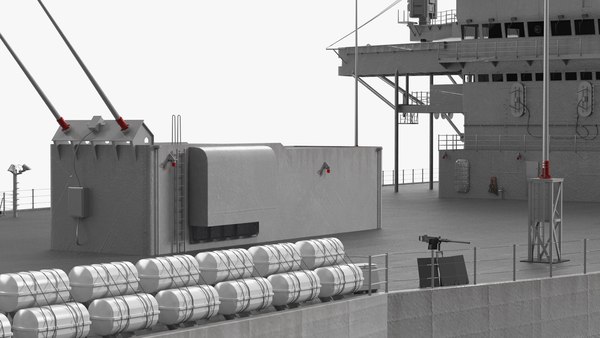 modelo 3d Buque de mando de combate moderno - TurboSquid 2015712