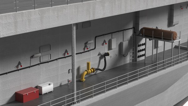 modelo 3d Buque de mando de combate moderno - TurboSquid 2015712