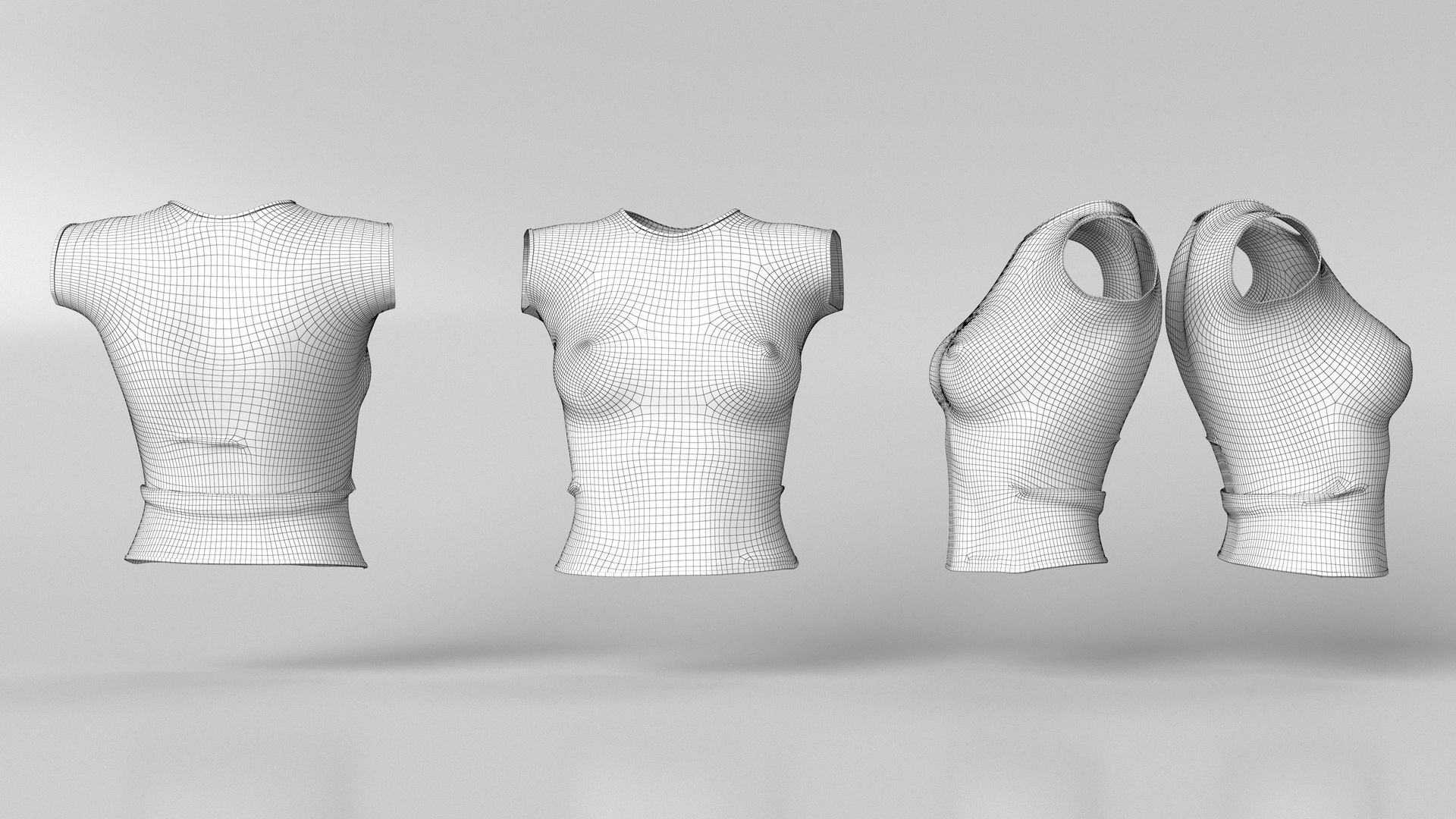 3D Sports T Shirt Model - TurboSquid 1551012