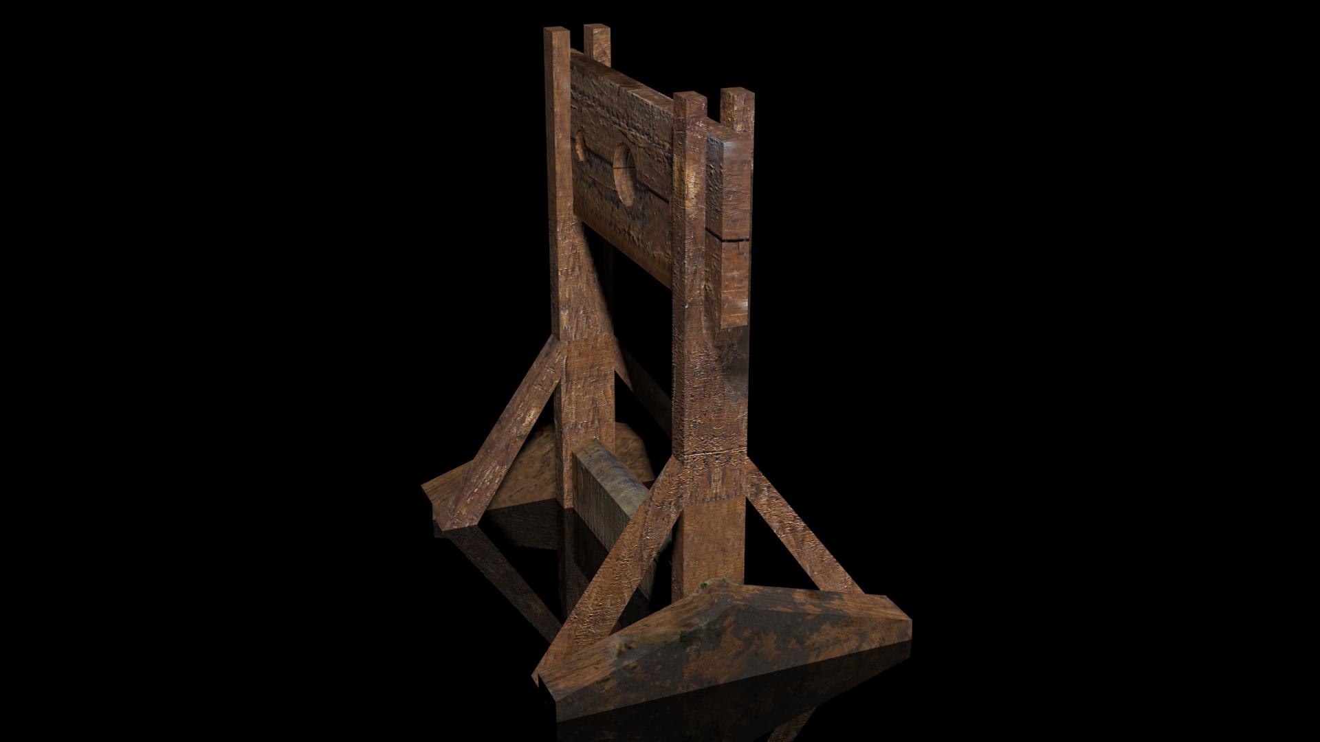 Pillory 200 Polygons 3D Model - TurboSquid 1909903