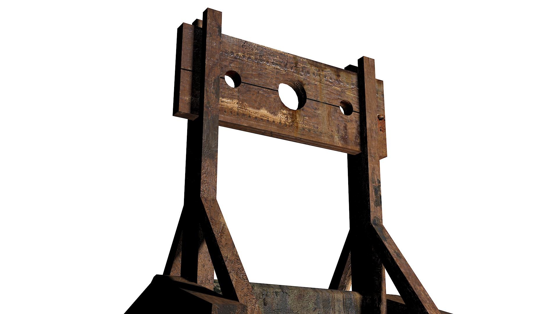 Pillory 200 Polygons 3D Model - TurboSquid 1909903