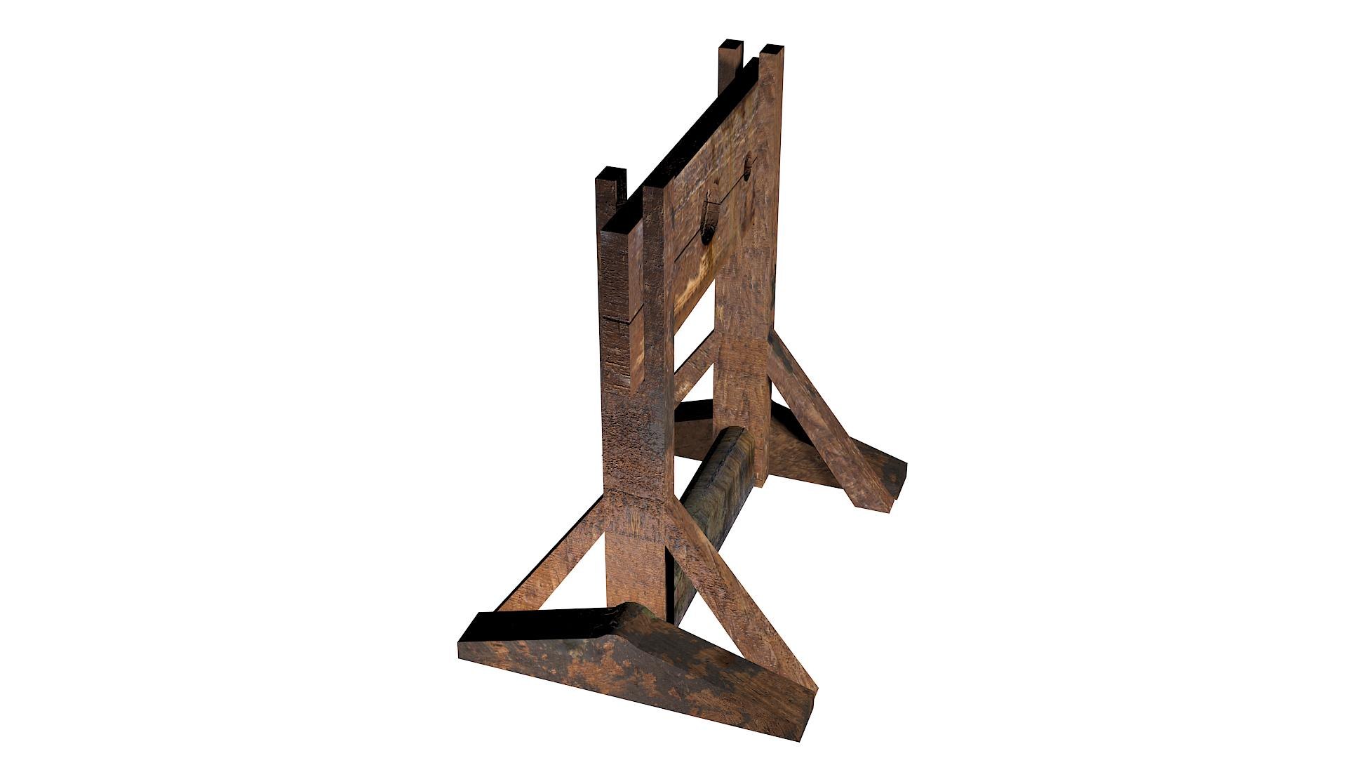 Pillory 200 Polygons 3D Model - TurboSquid 1909903