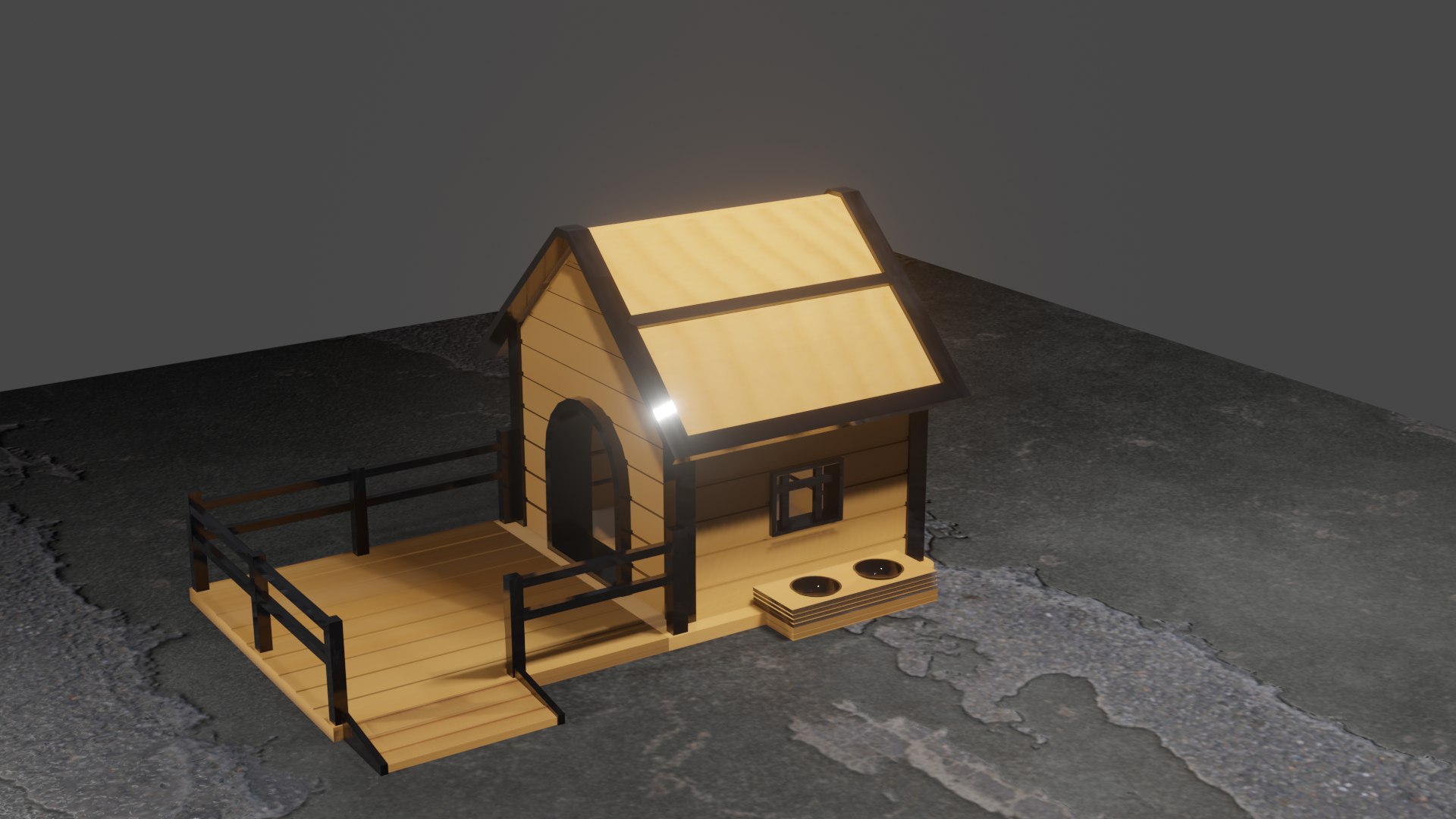 3D Dog House - TurboSquid 1726167