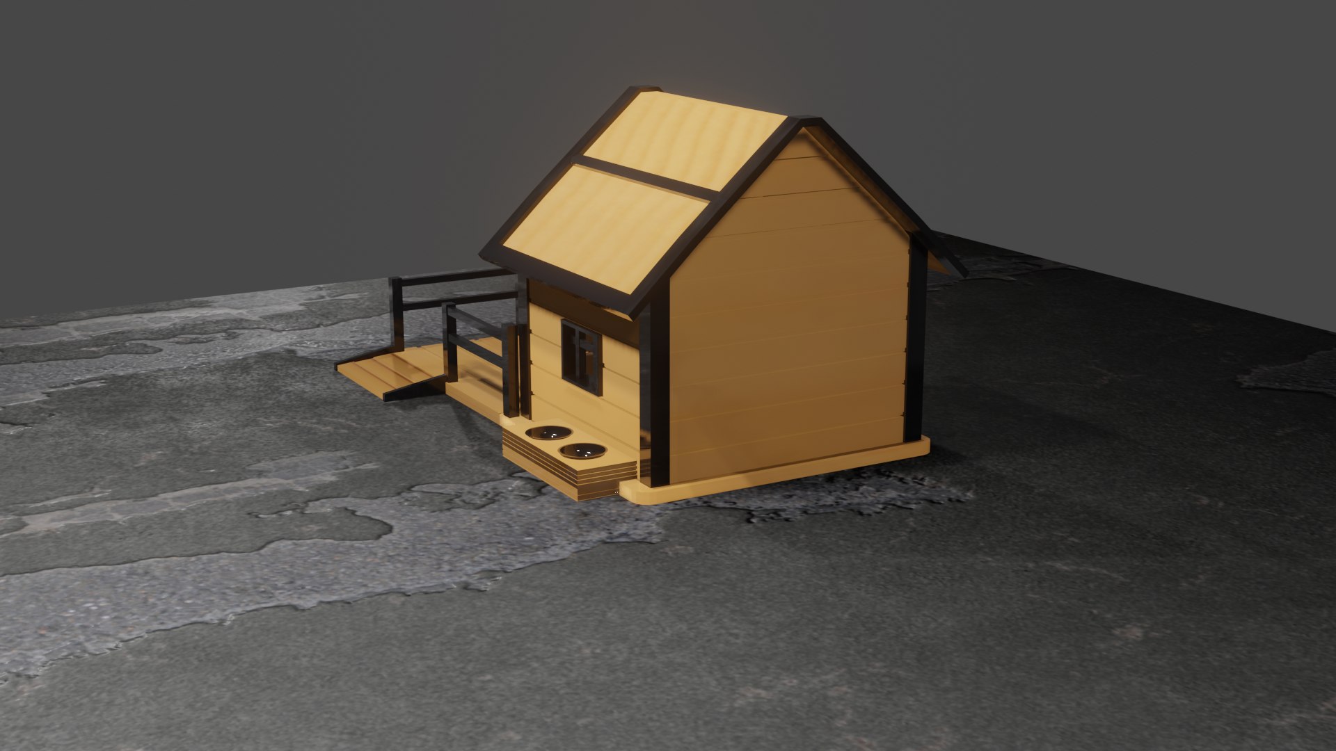 3D Dog House - TurboSquid 1726167