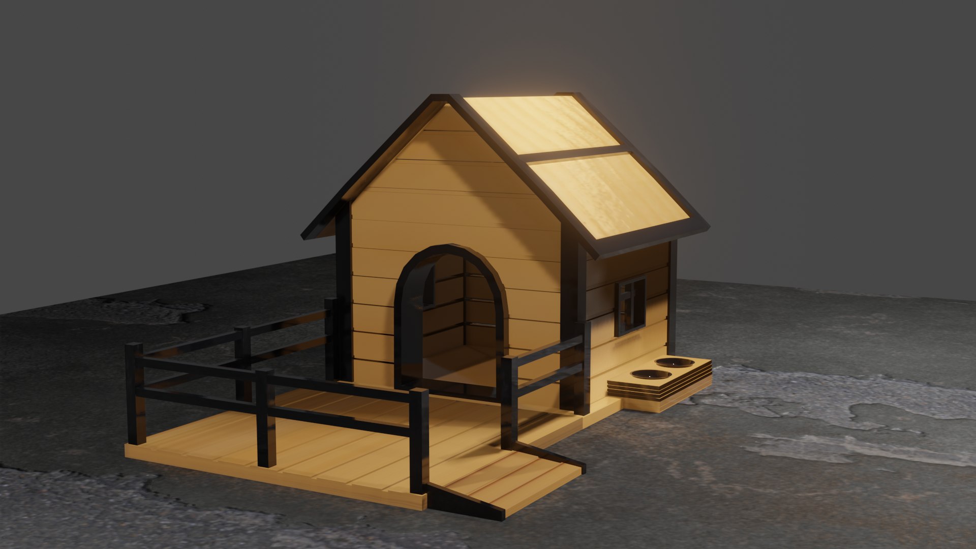 3D Dog House - TurboSquid 1726167