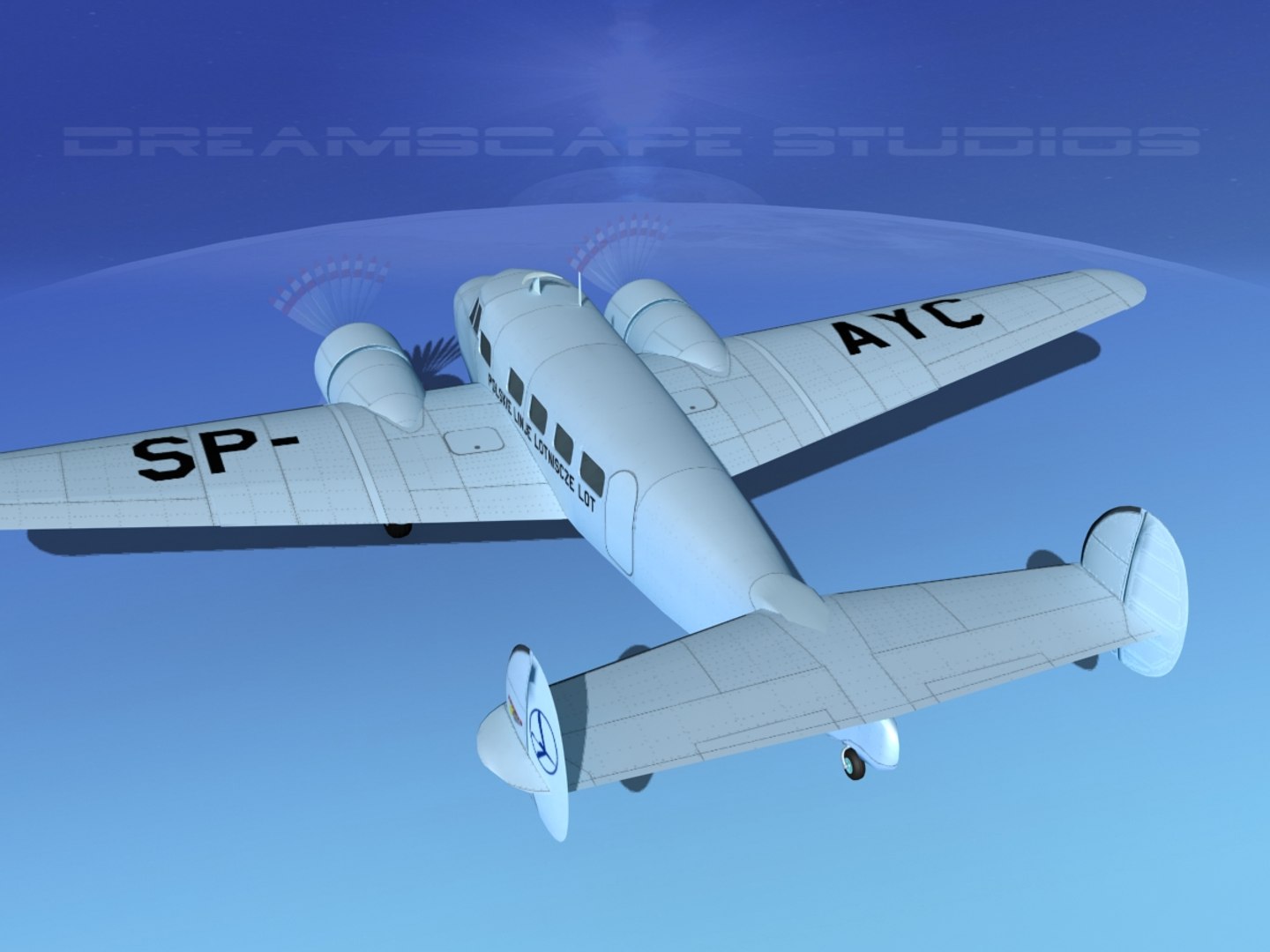 Propellers Lockheed L10 Electra Obj