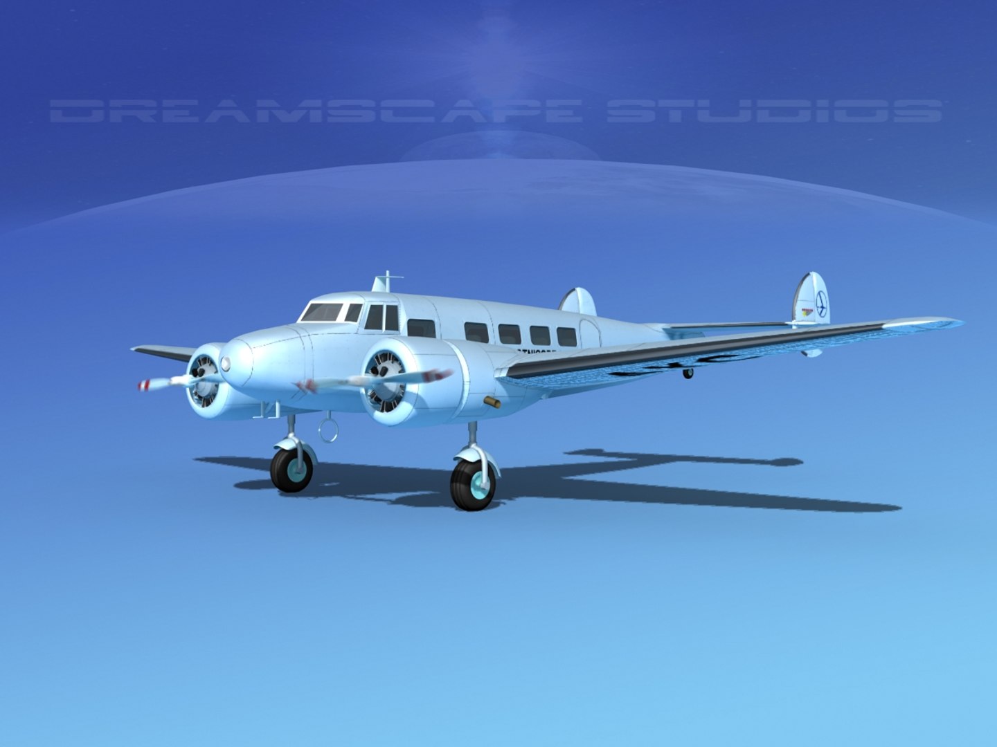 Propellers Lockheed L10 Electra Obj