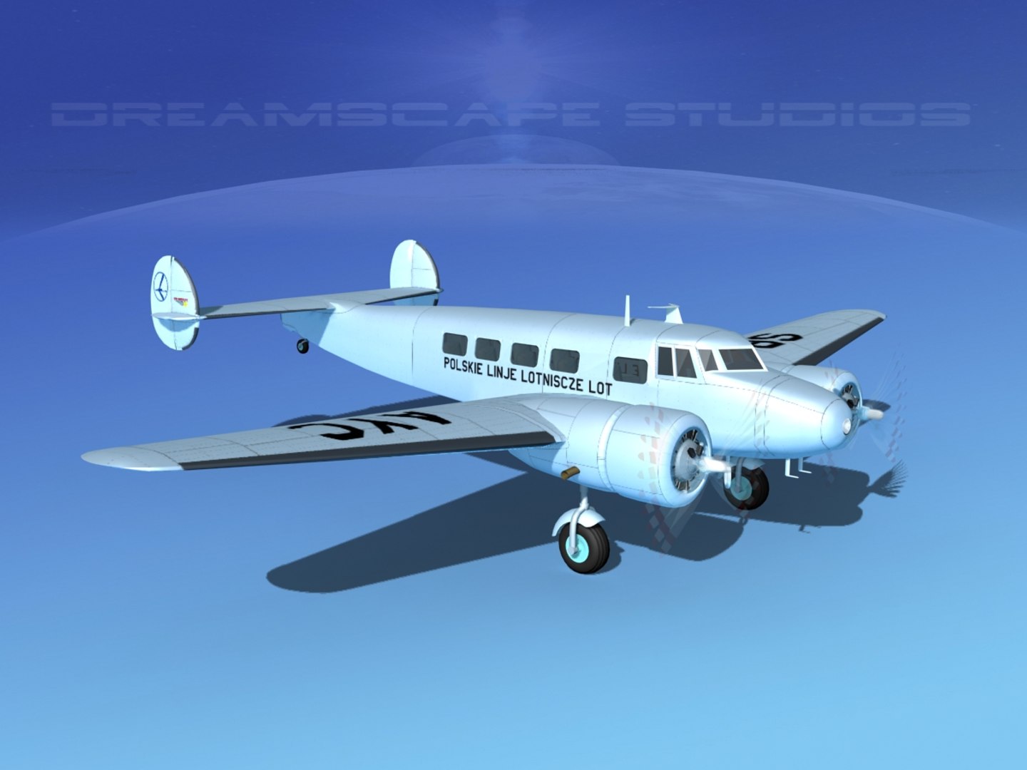 Propellers Lockheed L10 Electra Obj