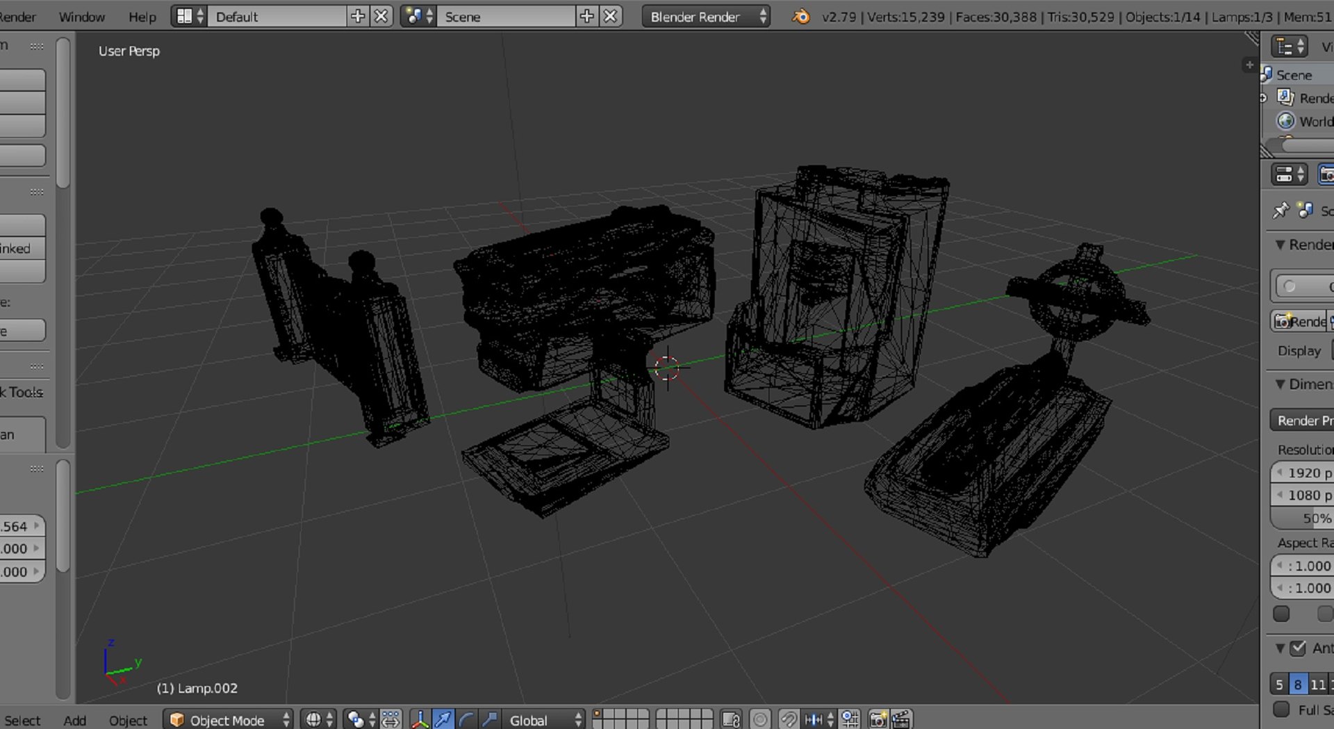 3D Old Cemetery Tombstone Grave Parts - TurboSquid 2166144