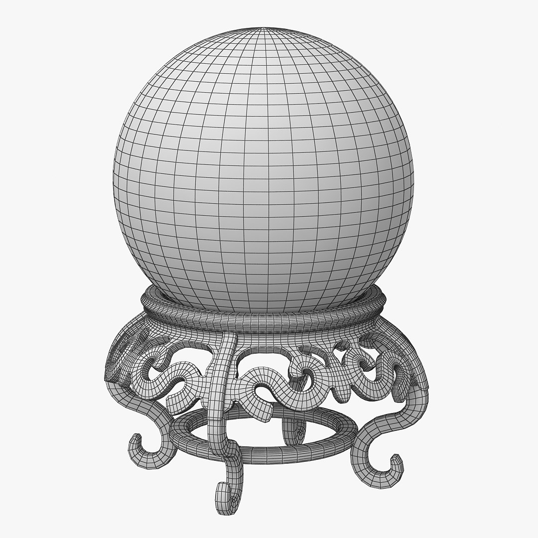Rystal ball model - TurboSquid 1422342