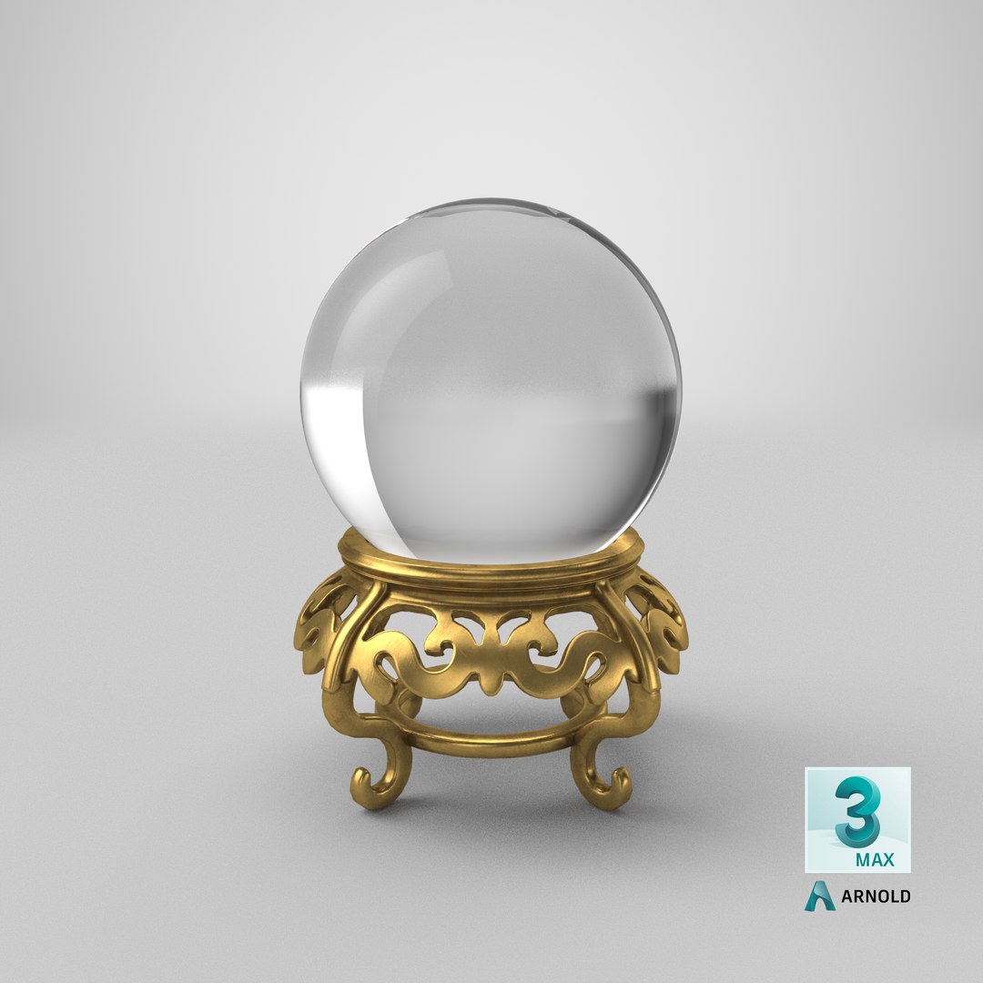 Rystal ball model - TurboSquid 1422342